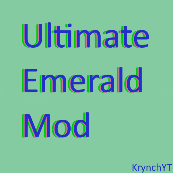Ultimate Emerald Mod - Minecraft Mods - CurseForge