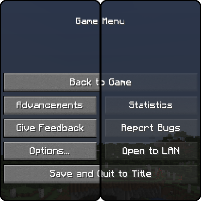 Grey's Transparent Menu & Widgets HUD Download - Resource Packs - Minecraft