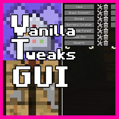 V. Tweaks GUI - Minecraft Mods - CurseForge