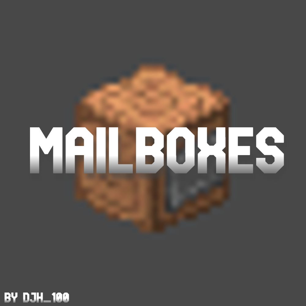 Mailboxes By DJH_100 - Minecraft Mods - CurseForge