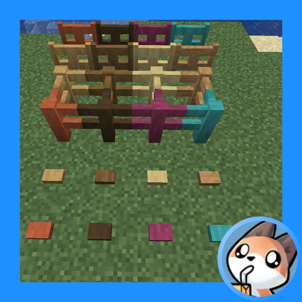 Stennos Stripped Fences - Minecraft Resource Packs - CurseForge