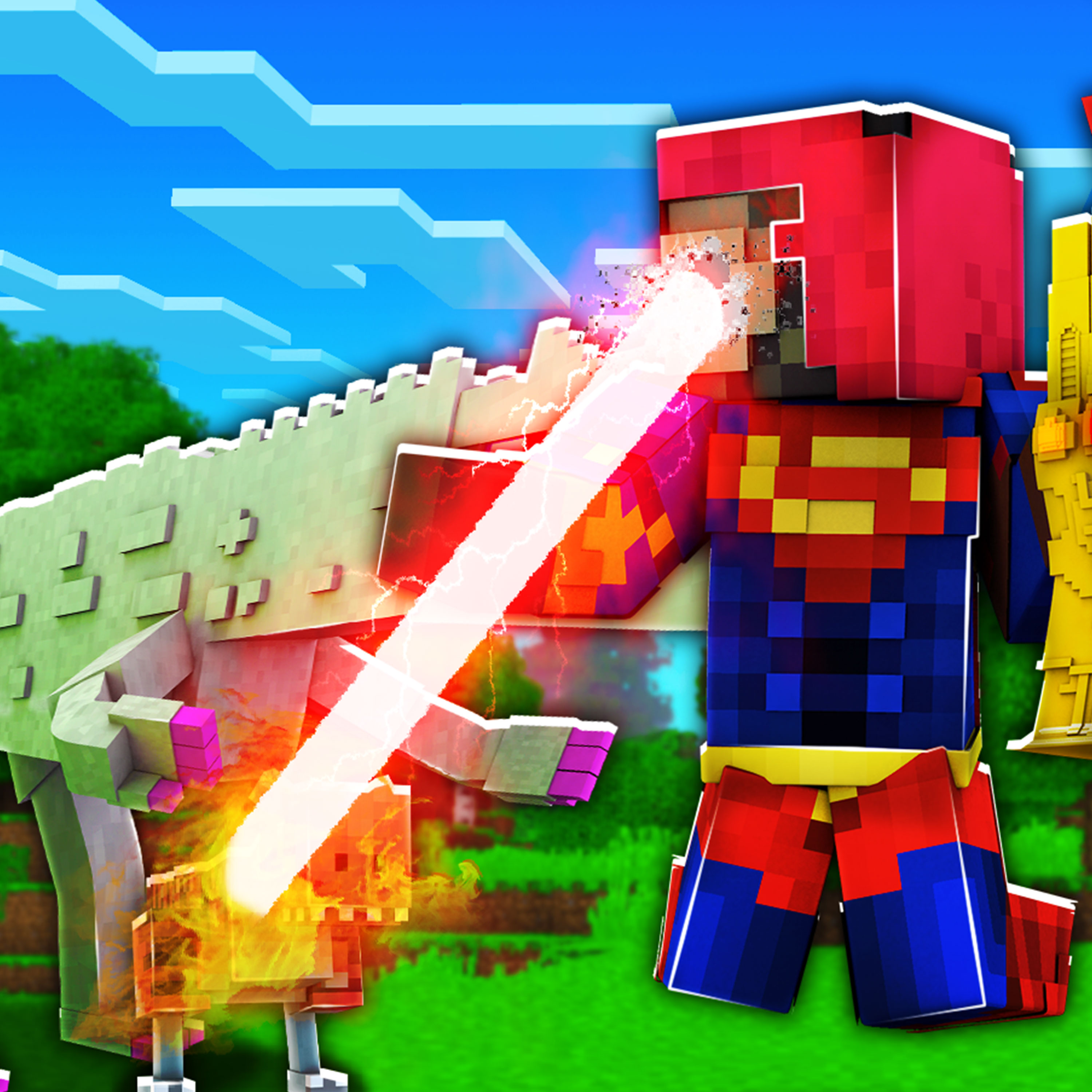 SuperHeroes with Dinosaurs - Minecraft Modpacks - CurseForge