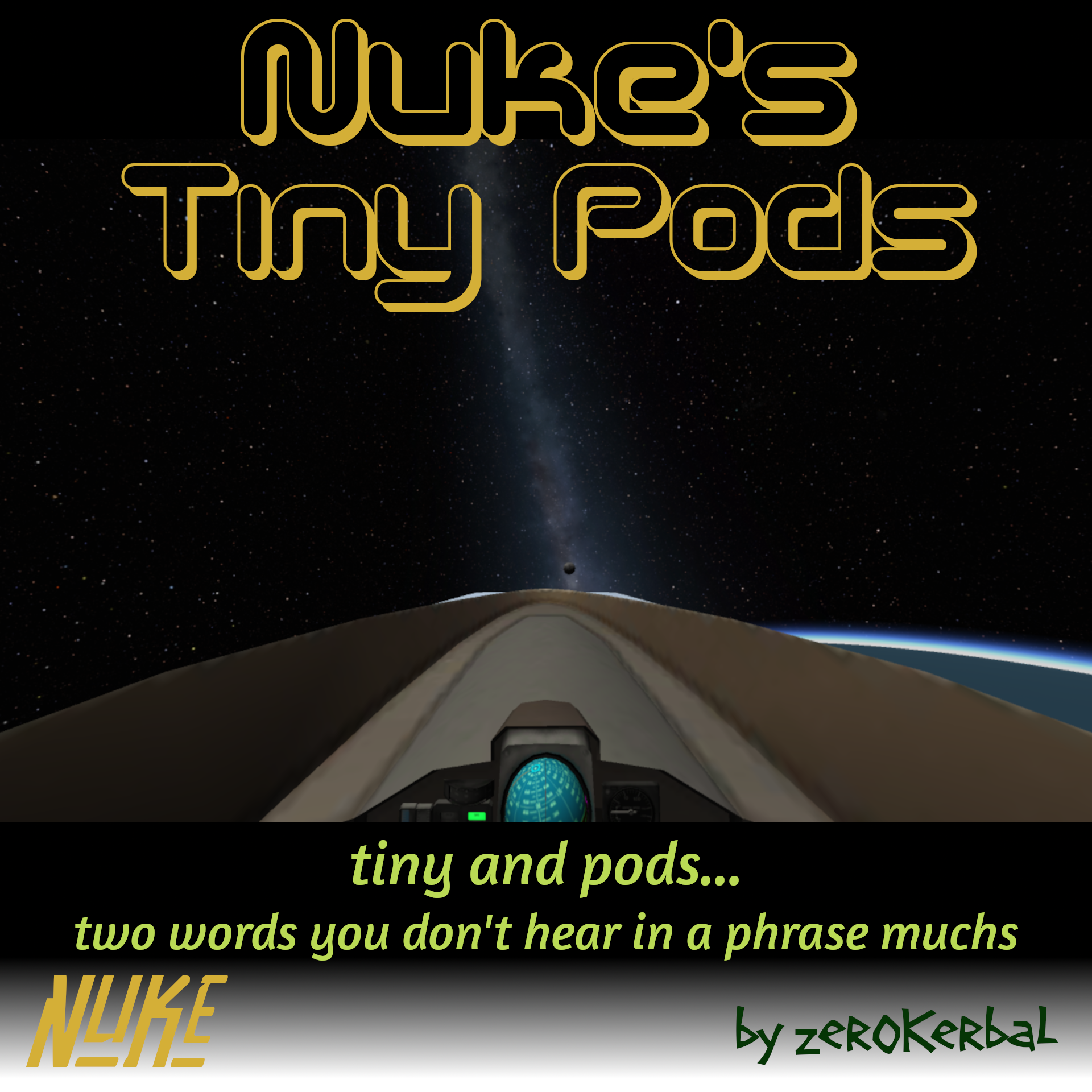 Nuke's Tiny Pods (NtP) - Mods - Kerbal Space Program - CurseForge