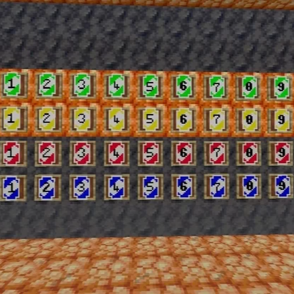 A deck of cards UNO - Minecraft Resource Packs - CurseForge
