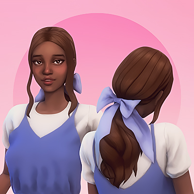 Belle Hair Screenshots - Create a Sim - The Sims 4