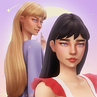 Rei hair Screenshots - Create a Sim - The Sims 4