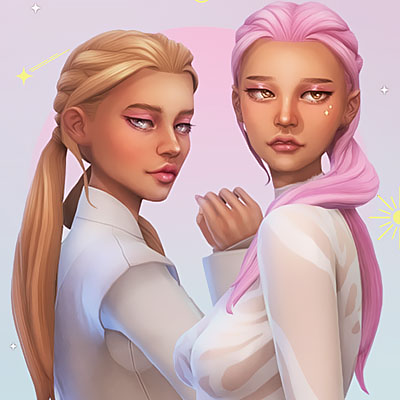 Install Selene hair - The Sims 4 Mods - CurseForge