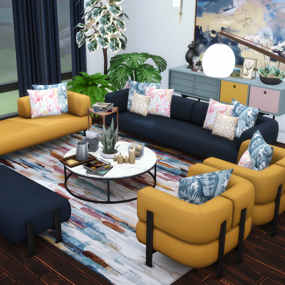 Moku Seating Suite - The Sims 4 Build / Buy - CurseForge