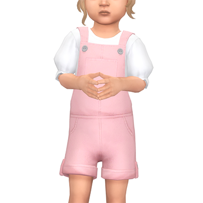 DELILAH - toddler overalls - The Sims 4 Create a Sim - CurseForge
