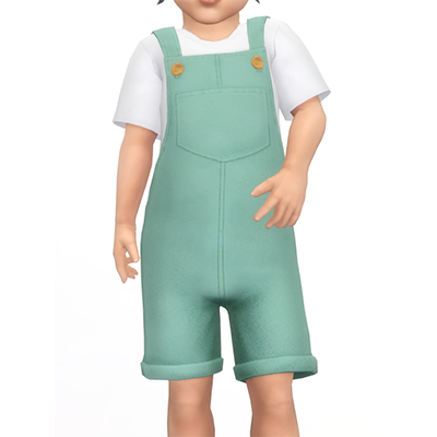 HENRY - toddler overalls - The Sims 4 Create a Sim - CurseForge