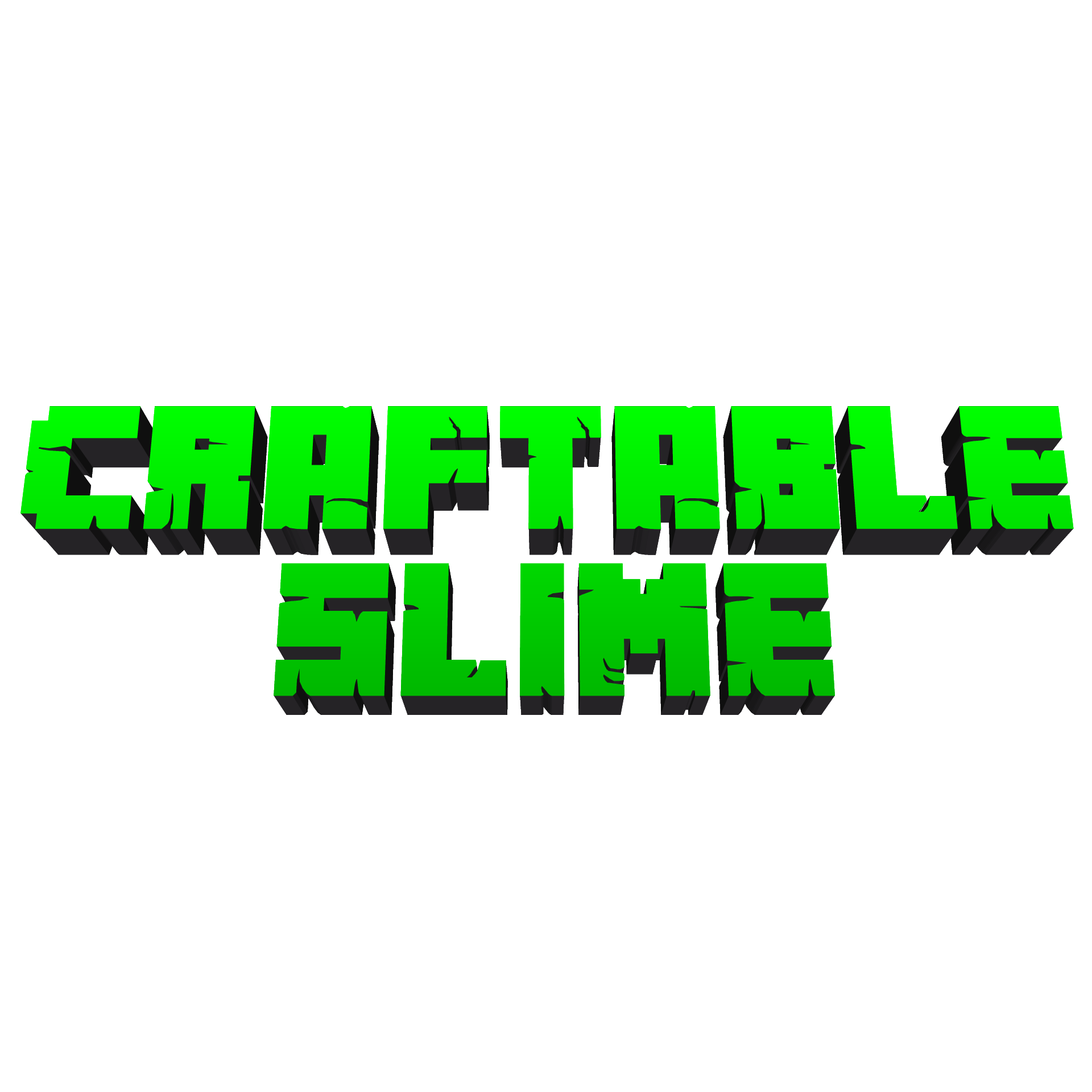 Craftable Slime - Minecraft Mods - CurseForge