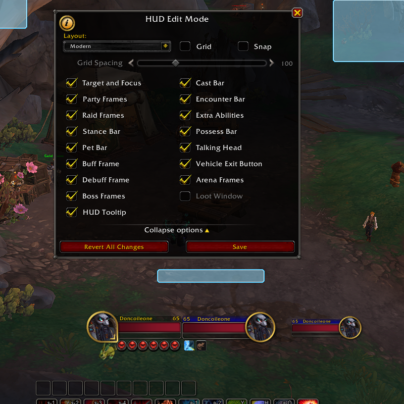 Install Edit Mode No Blue Overlay - World of Warcraft Addons - CurseForge