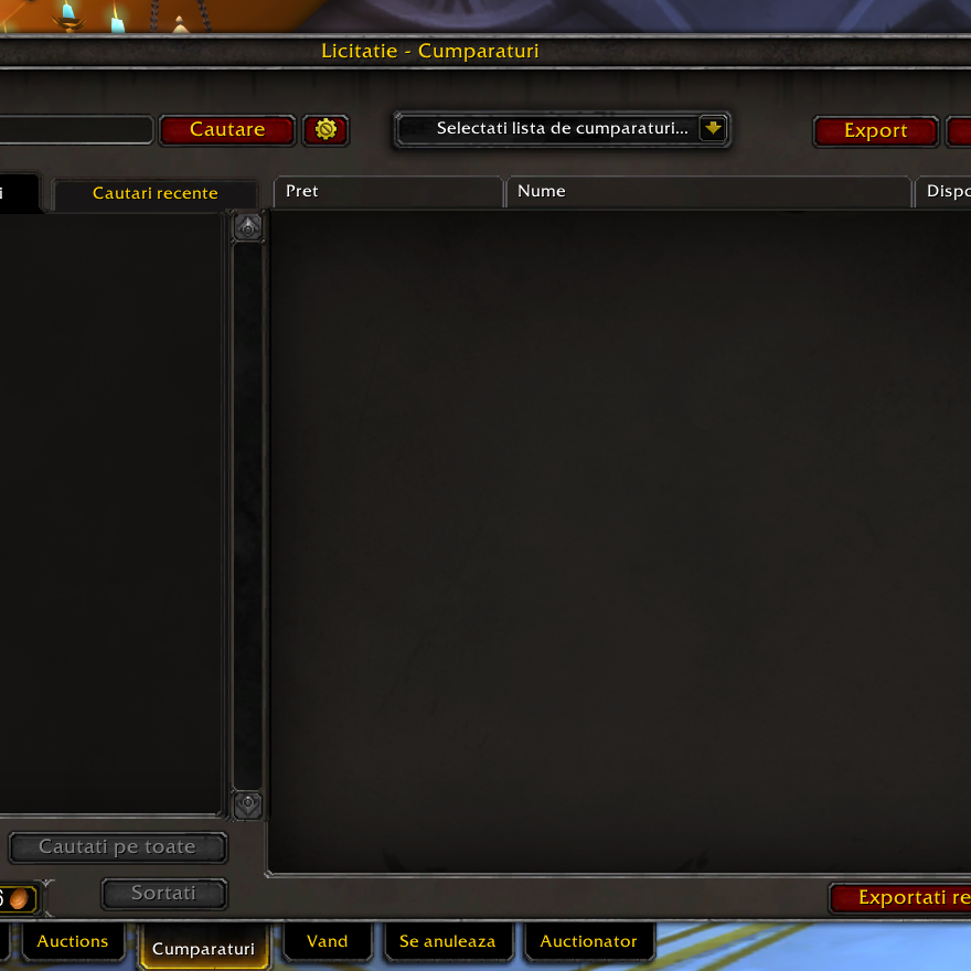 Romanian Translations module for Auctionator - Files - World of ...