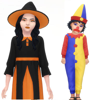 SIMBLREEN '22 - toddler & kids collection - The Sims 4 Create a Sim ...