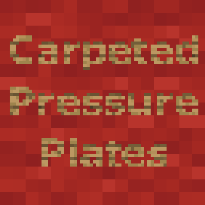 Carpeted Pressure Plates - Minecraft Resource Packs - CurseForge