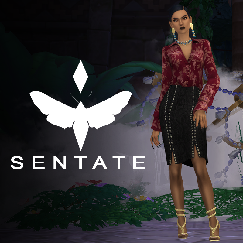 Stella Shirt & Rakaya Skirt - Spring/Summer 2021 Collection - The Sims ...