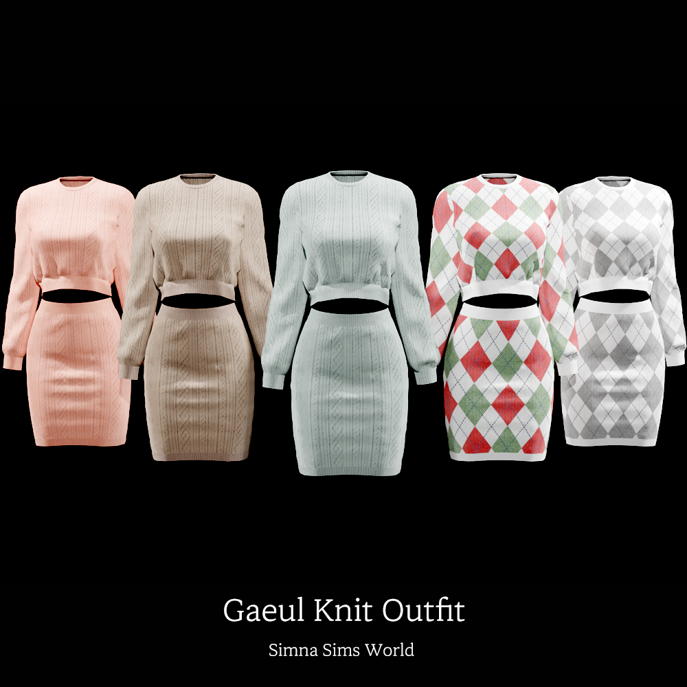 Install Gaeul Knit outfit - The Sims 4 Mods - CurseForge