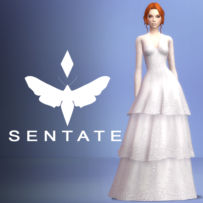 Clara Dress - Sentate x Joliebean x H.F.O Collaboration - The Sims 4 ...