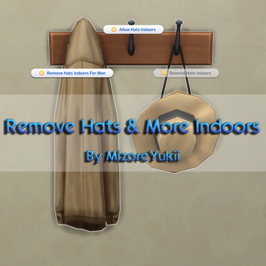 The Sims 4 Remove Hats More Indoors 1 90 358 Download On ModfouU
