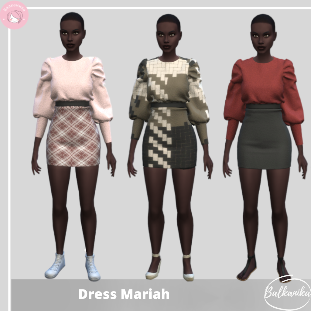 Dress Mariah - Files - The Sims 4 Create a Sim - CurseForge