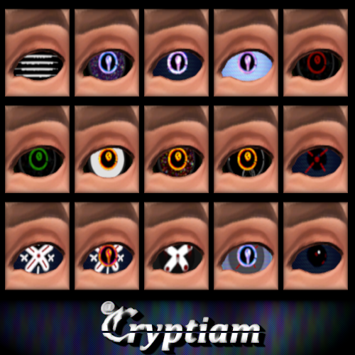 Cyberpunk Eyes Collection - The Sims 4 Create a Sim - CurseForge