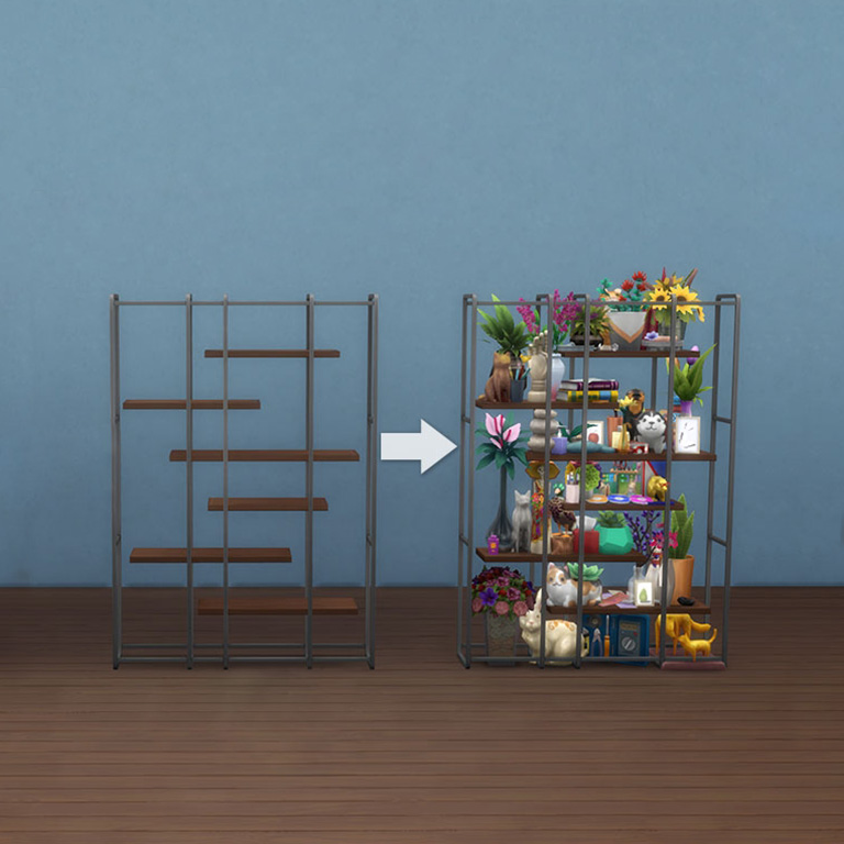 Second Chance Shelf (empty) - The Sims 4 Build / Buy - CurseForge