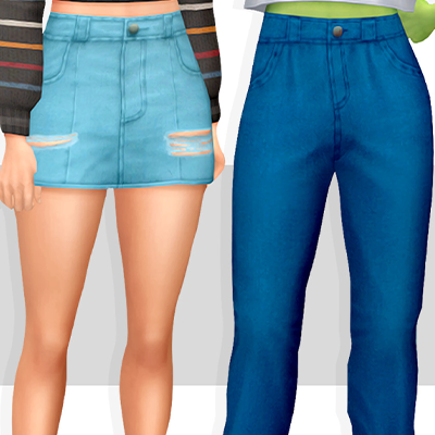 Download Denim Mini Collection - The Sims 4 Mods - CurseForge
