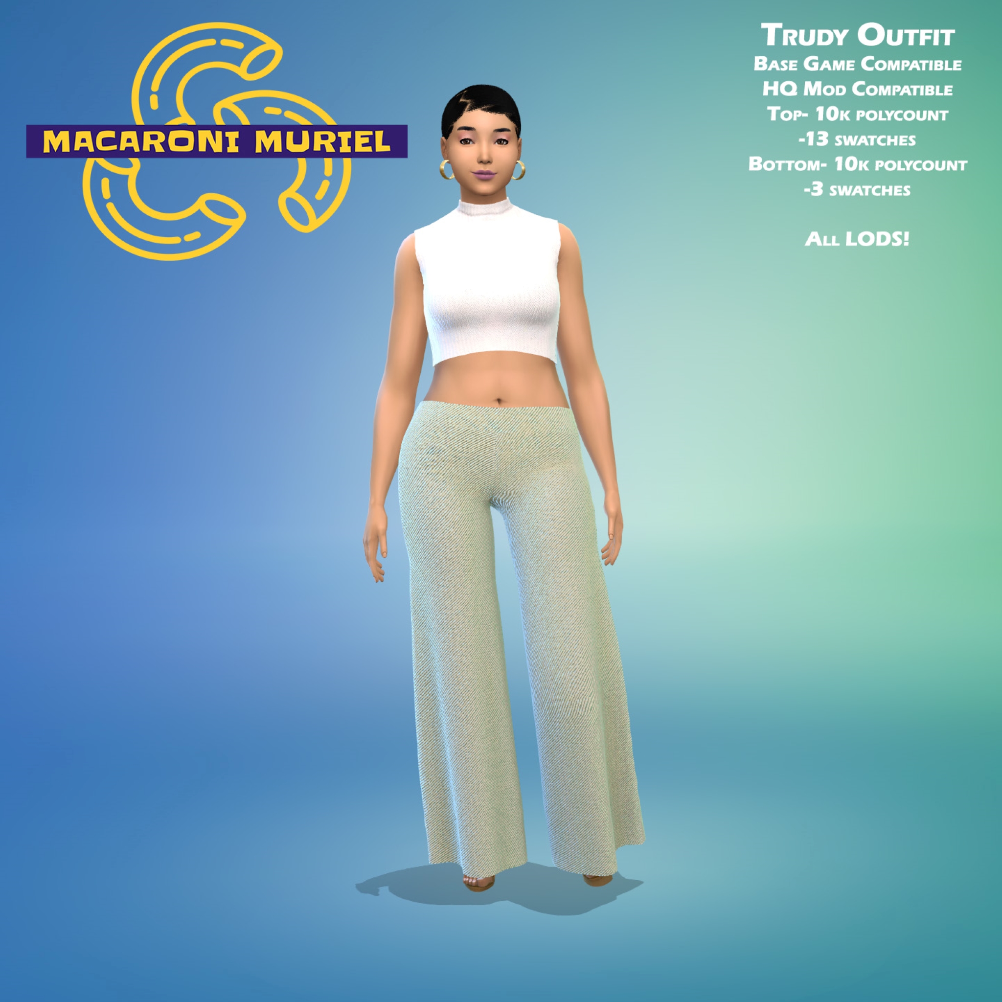 Trudy Outfit The Sims 4 Create A Sim Curseforge