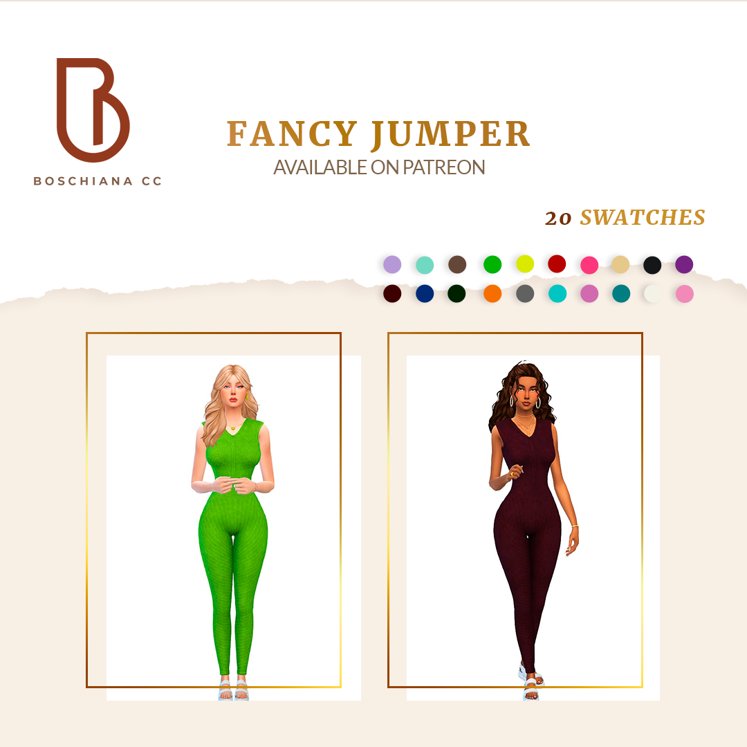 Fancy Jumper 💋 - The Sims 4 Create a Sim - CurseForge