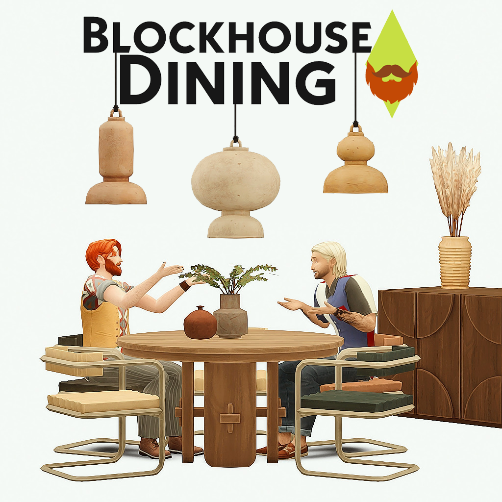 Blockhouse Dining The Sims 4 Build / Buy - CurseForge