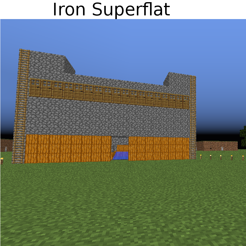 Iron Superflat - Minecraft Worlds - CurseForge