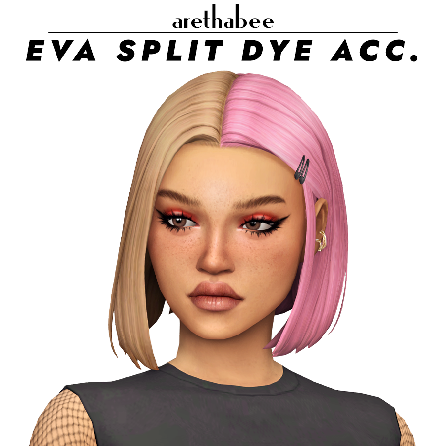 Eva Hair - The Sims 4 Create a Sim - CurseForge
