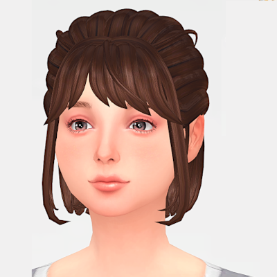hair no.12 - The Sims 4 Create a Sim - CurseForge