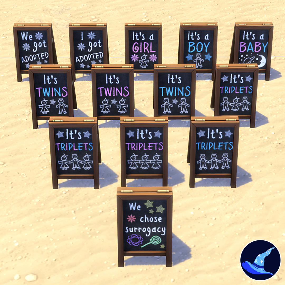 All Families are Valid Chalkboard Sign - The Sims 4 Build / Buy ...