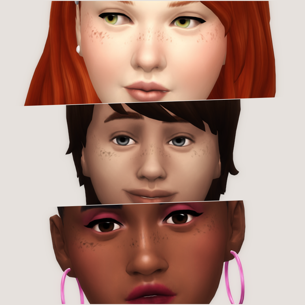 Kimberly Freckles - The Sims 4 Create a Sim - CurseForge