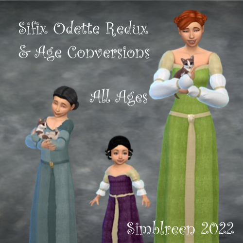 Sifix Odette Redux - The Sims 4 Create a Sim - CurseForge