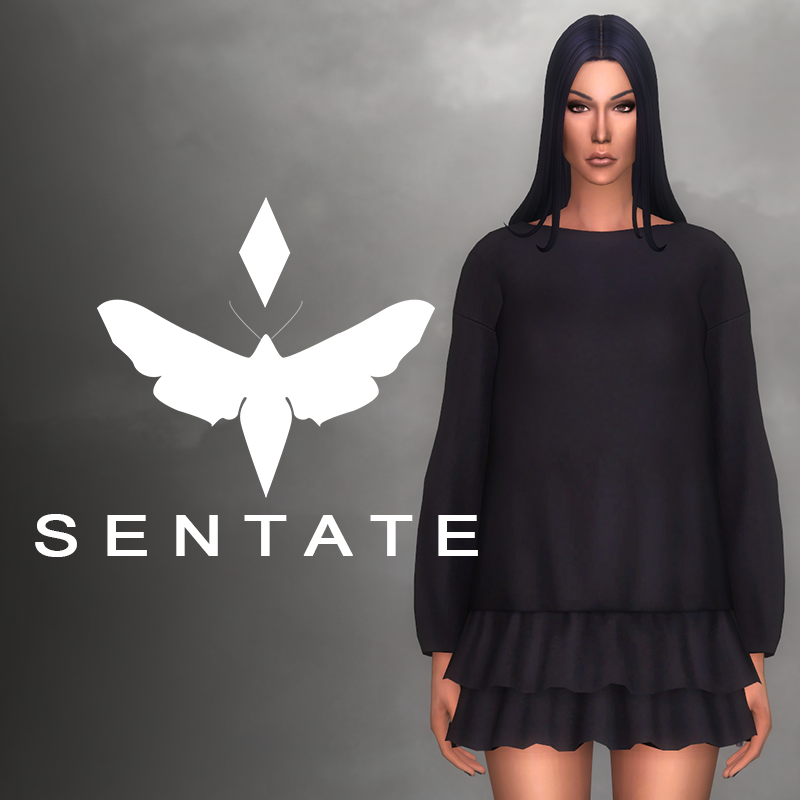 Ellie Dress - The Sims 4 Create a Sim - CurseForge