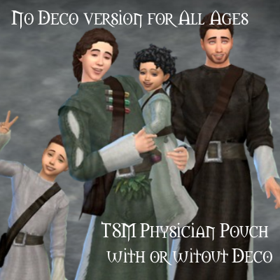 TSM Physician Pouch Deco Herbs - or No Deco - The Sims 4 Create a Sim ...