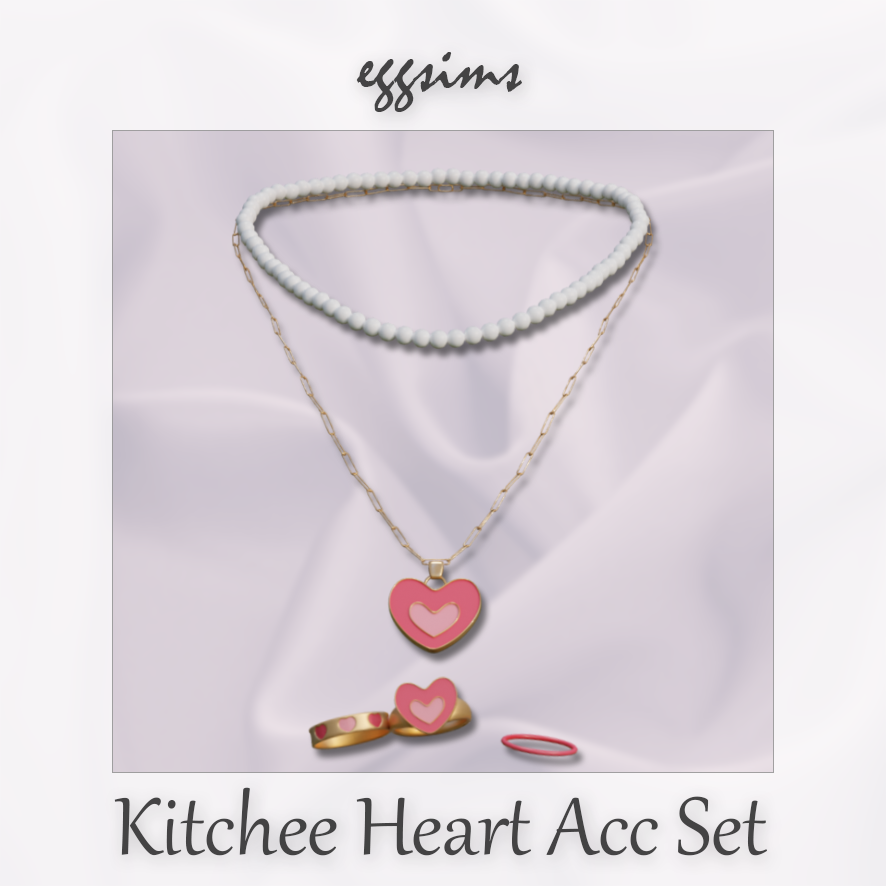 Kitchee heart Acc Set - The Sims 4 Create a Sim - CurseForge