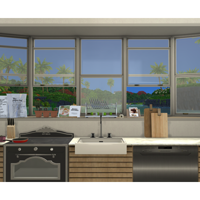 Sectional Hung Bay Windows - The Sims 4 Build / Buy - CurseForge