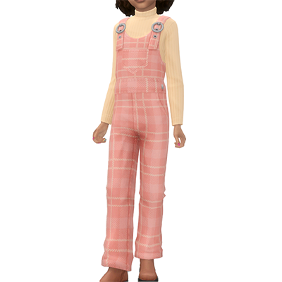 PAOLA - kids overalls - The Sims 4 Create a Sim - CurseForge