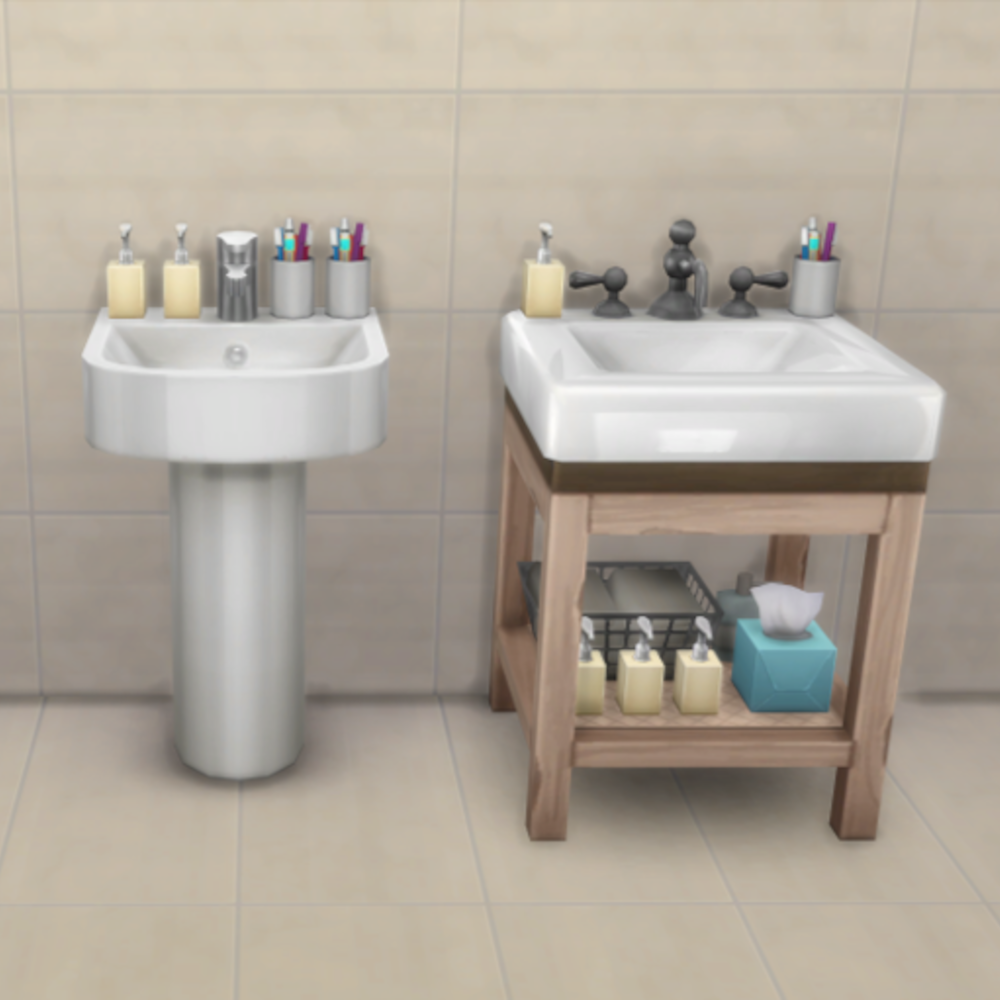 Install Sinks With Slots [OBSOLETE] - The Sims 4 Mods - CurseForge