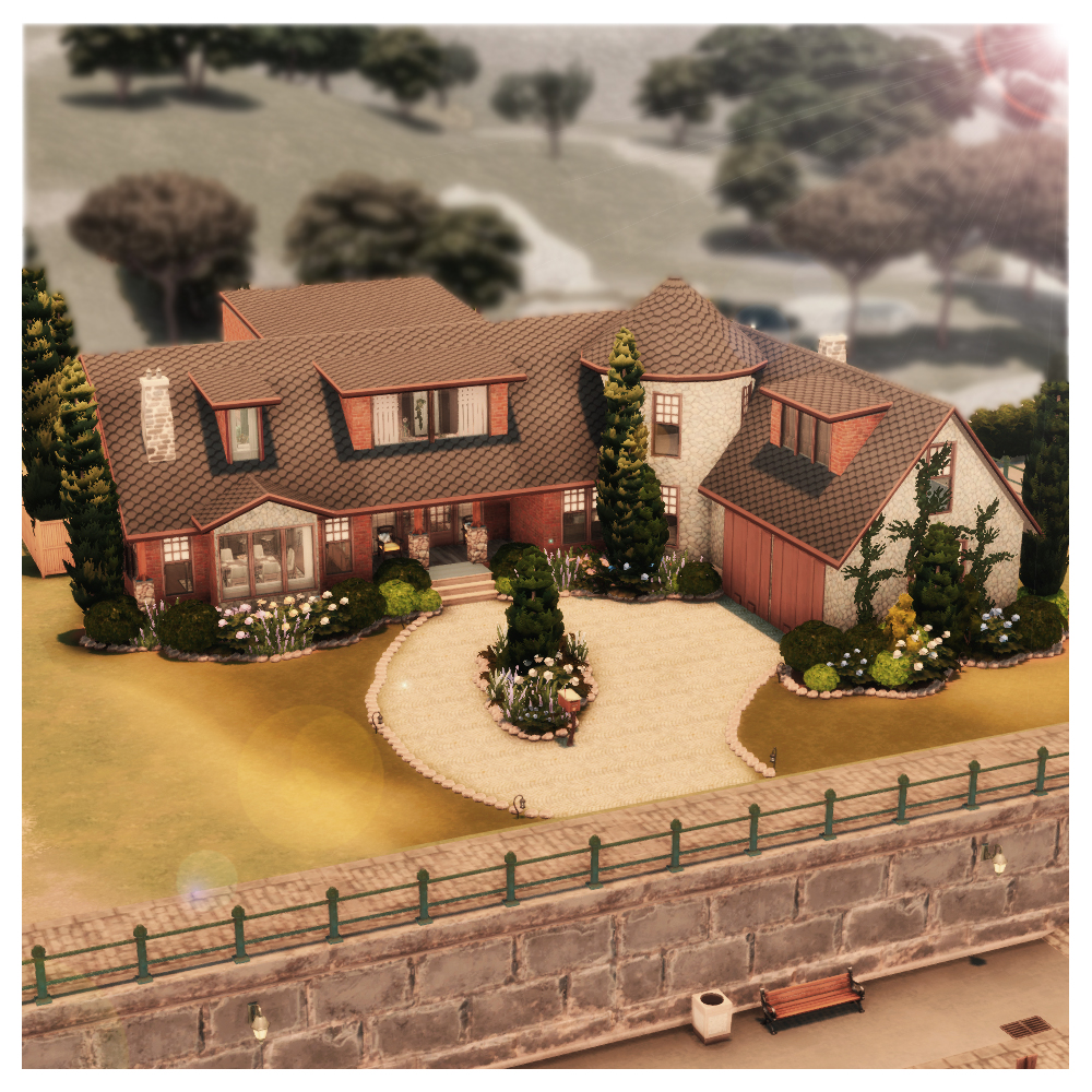Wooden Country House - The Sims 4 Rooms / Lots - CurseForge