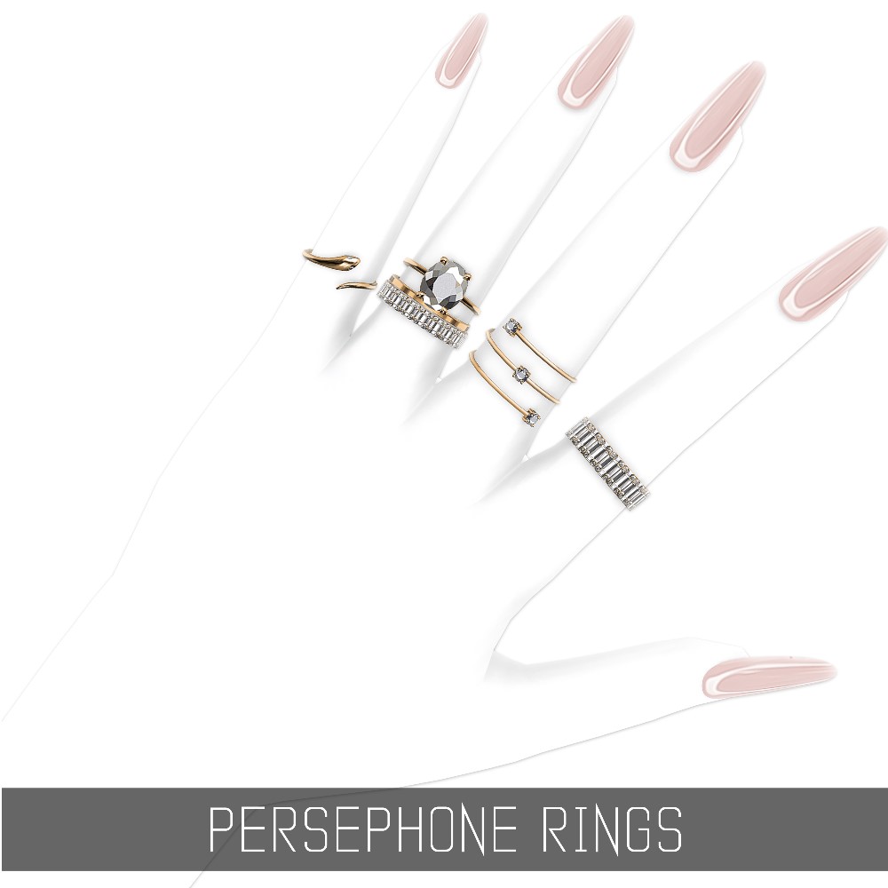 Simpliciaty's Persephone Rings - Files - The Sims 4 Create a Sim ...