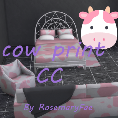 Cow Print DLC Recolors - The Sims 4 Build / Buy - CurseForge