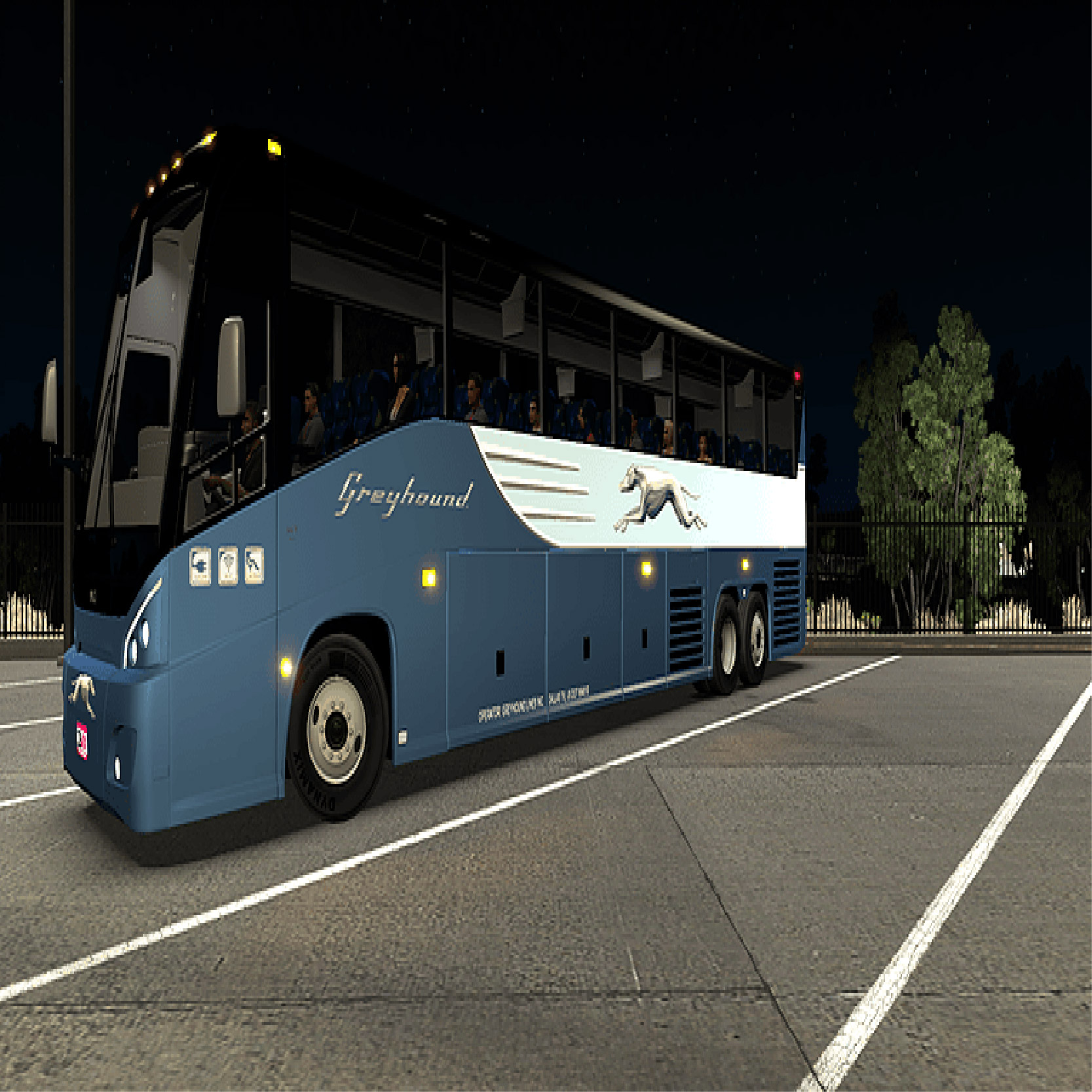 dbm bus - American Truck Simulator Mods - CurseForge