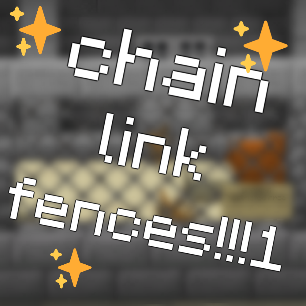 chain link fences - Minecraft Resource Packs - CurseForge