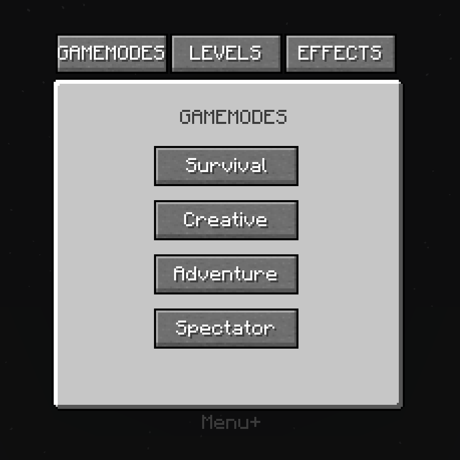 MenuPlus - Minecraft Mods - CurseForge