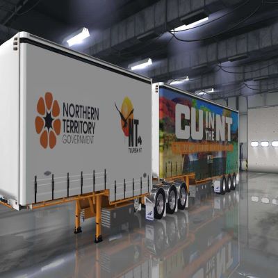 tsa australian drop deck trailer skins - American Truck Simulator Mods ...