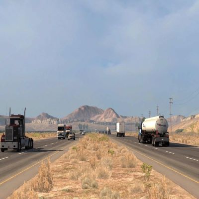 advanced scs traffic - American Truck Simulator Mods - CurseForge